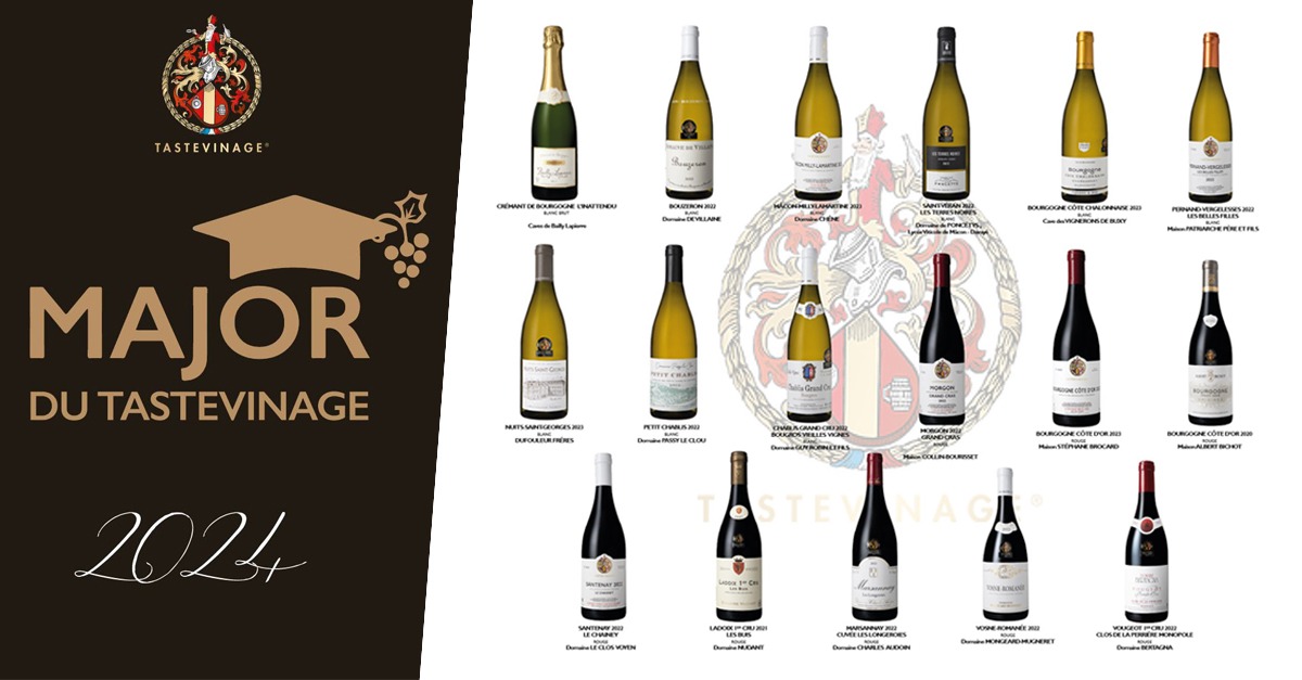 Majors du Tastevinage 2024 : découvrez les 17 vins coups de cœur